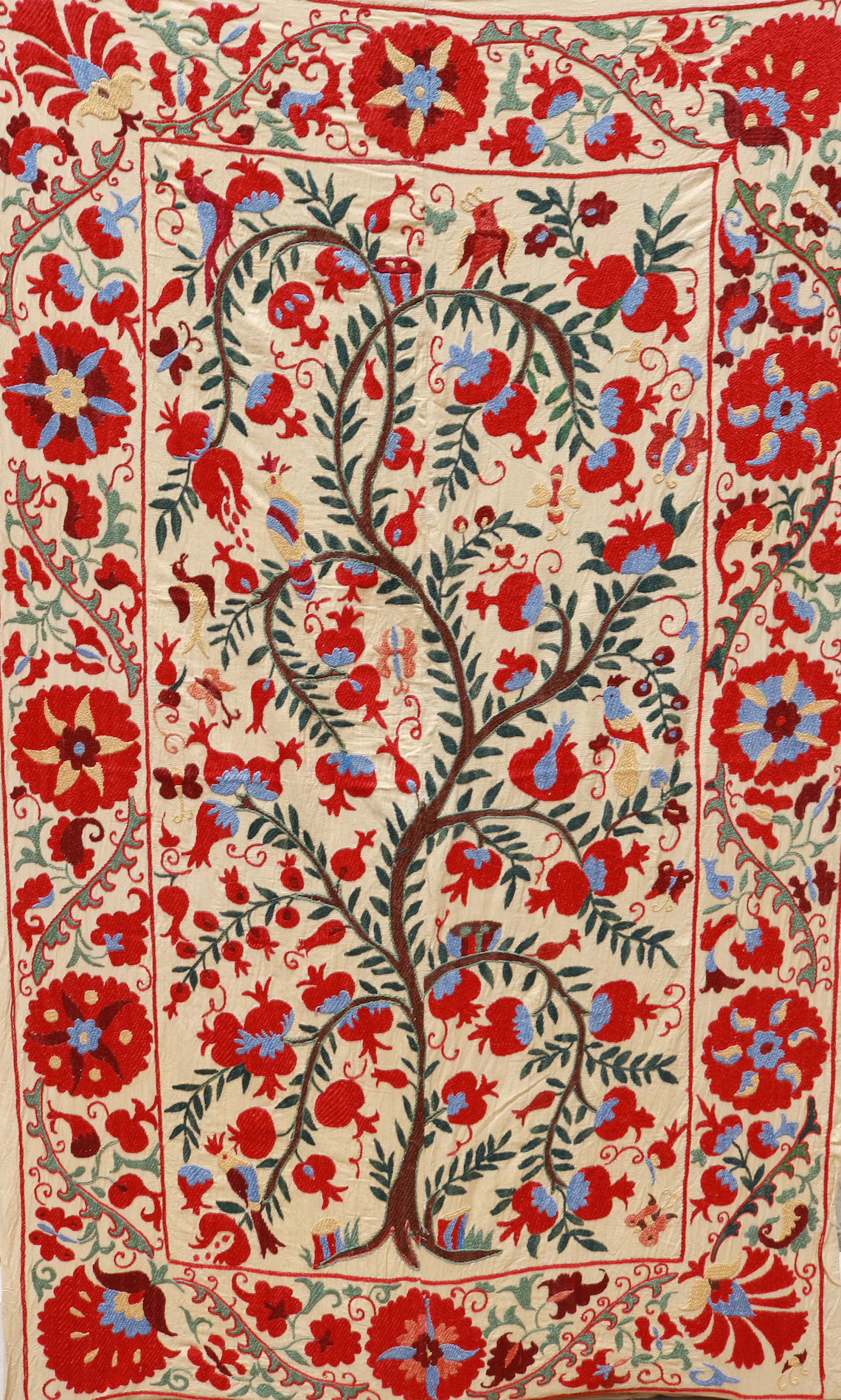 Silk Suzani Embroidery. Unique and Distinctive Embroidery. Suzani ...