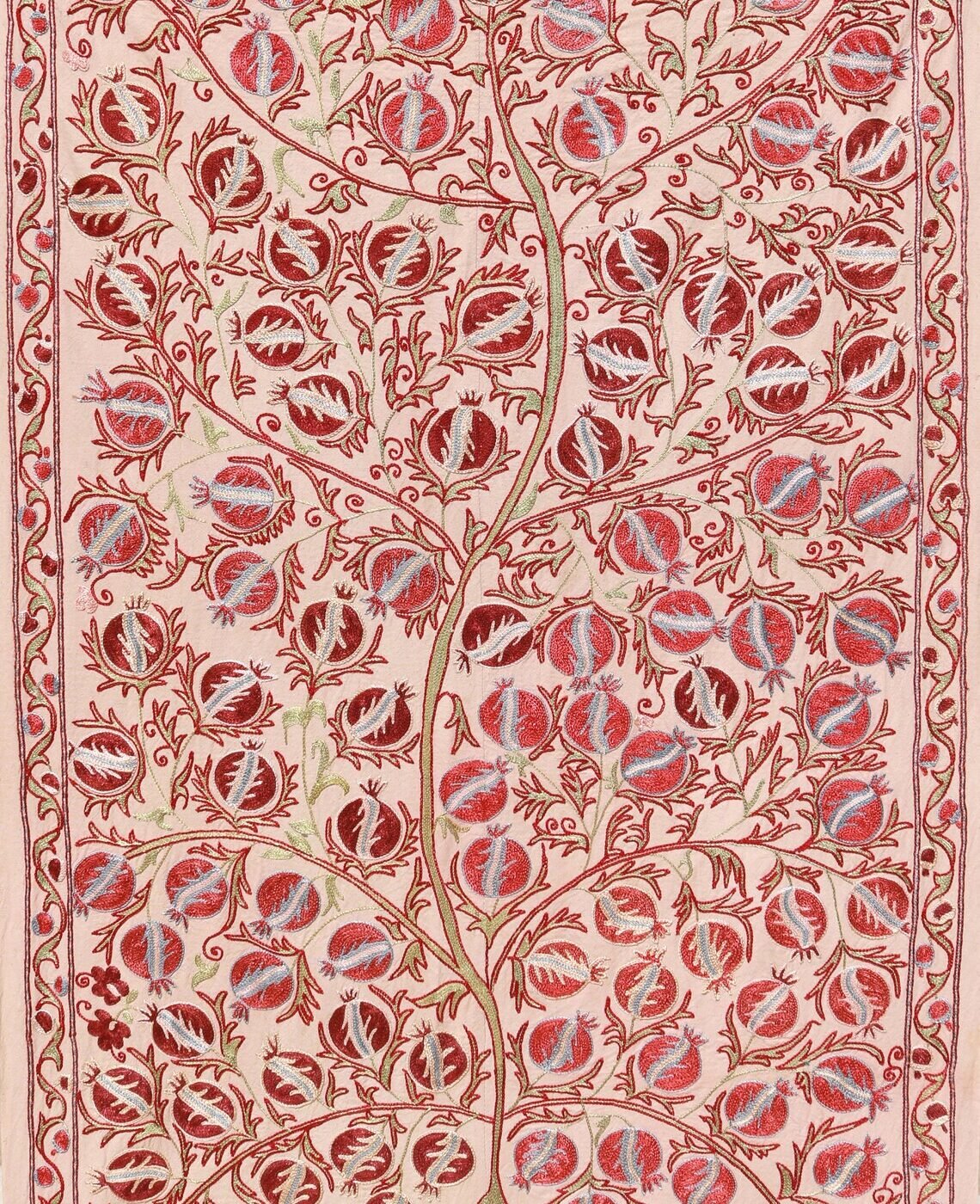 Silk Suzani Fabric. Unique and Distinctive Embroidery. Suzani ...